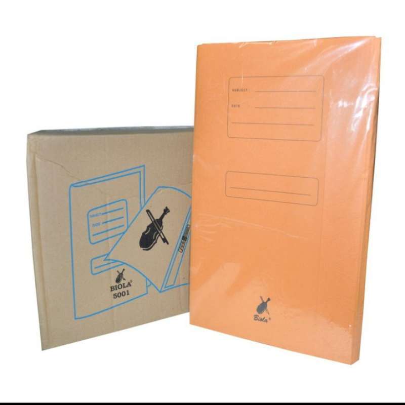 Jual Biola 50 Pcs Map Snel 5001 Folio Stopmap F4 Kertas Buffalo Warna Bufalo Per Pak Di Seller ...