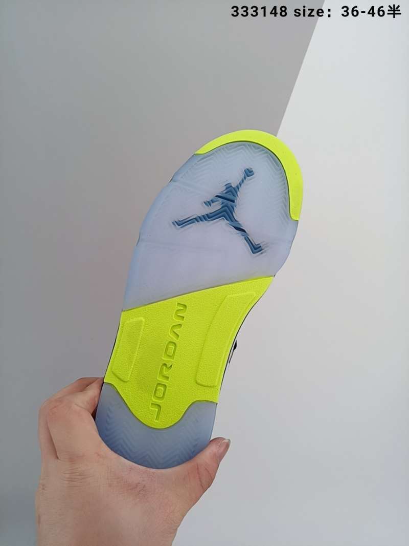 Jual NIKE AIR JORDAN 5 retro mandarin duck NIKE AIR JORDAN AJ5 stereo ...