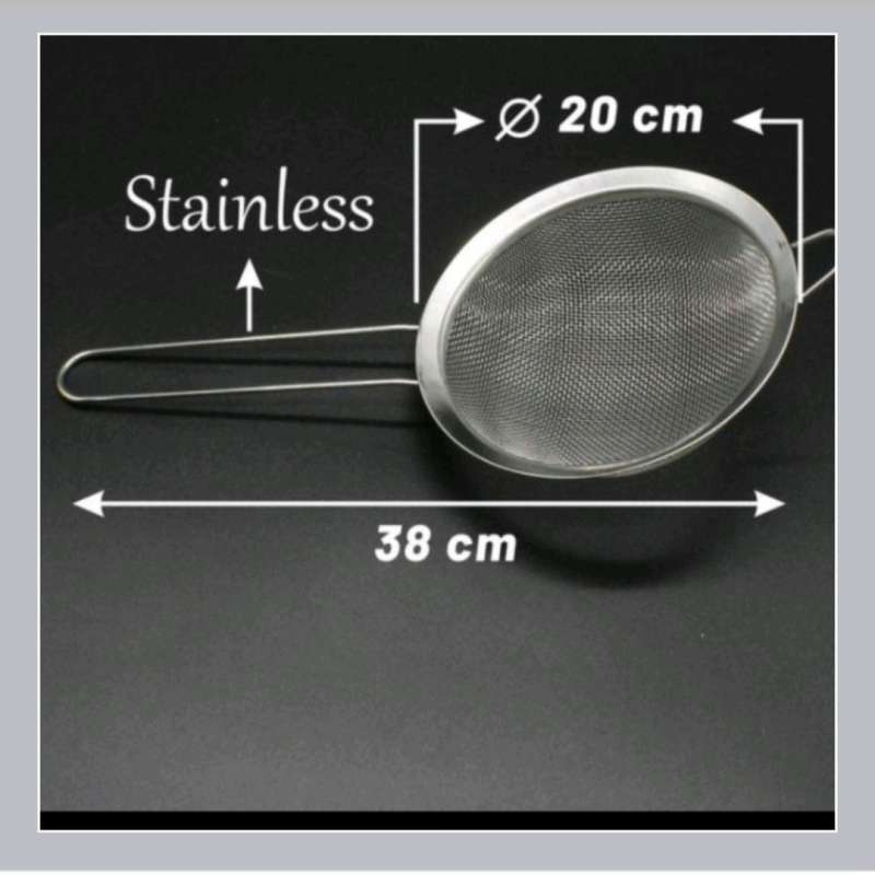 Jual Saringan Stainless 16CM Saringan Tepung Terigu Saringan Teh ... Jual Saringan Stainless 16CM Saringan Tepung Terigu Saringan Teh ...