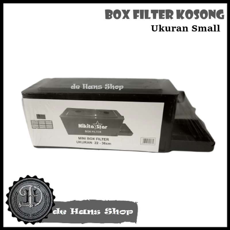 Jual SMALL Box Filter Atas Kosong Aquarium Aquascape ukuran kecil di ...