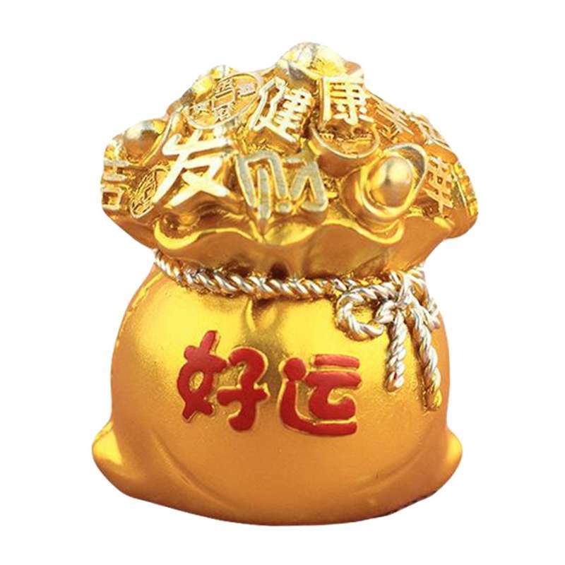 Promo Money Bag Chinese Feng Shui Figurine Atrract Good Luck Good Luck ...