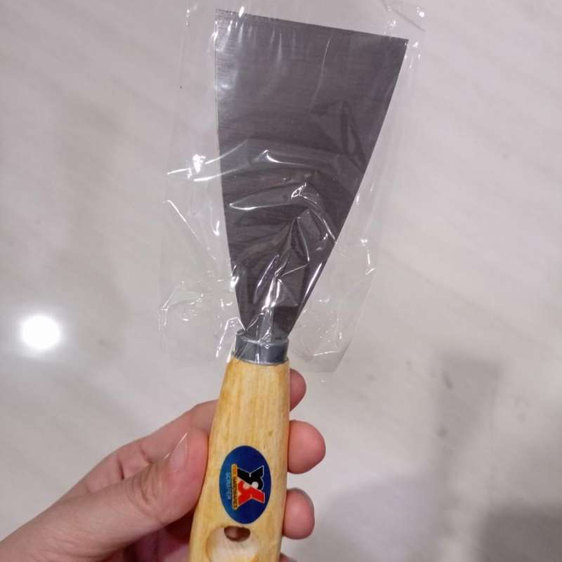 Jual Skrap Besi Gagang Kayu / Kape / Scraper 2 Berkualitas / Scrap Besi ...