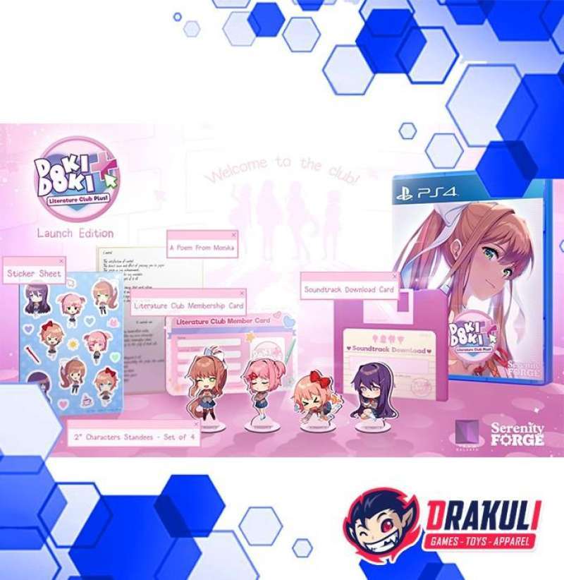 Jual PS4 Doki Doki Literature Club Plus! Premium Edition (R1/USA ...