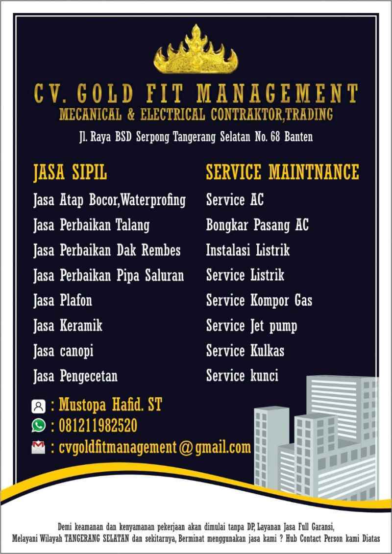 Jual Jasa Cuci Toren Bsd Serpong Tangsel Di Seller Jasa Atap Bocor Bsd ...