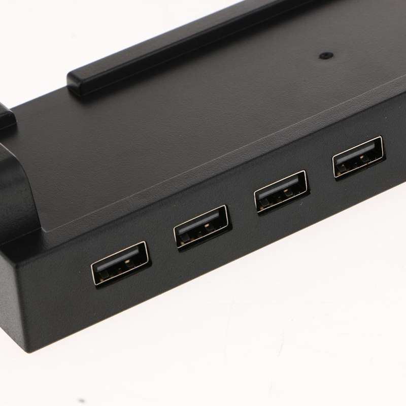 Jual Usb 2.0 Hub Dock Vertical Stand 4-port Desktop Usb Hub Charging Di ...