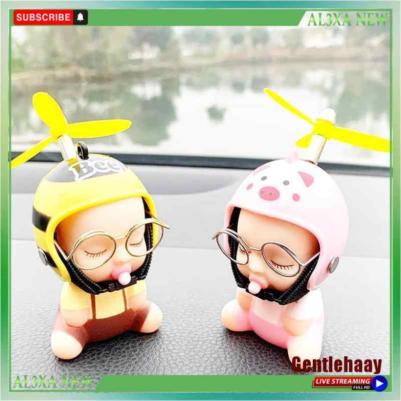 Promo Car Toy Duck Pacifier Baby Doll Cute Kids With Helmet For C ...