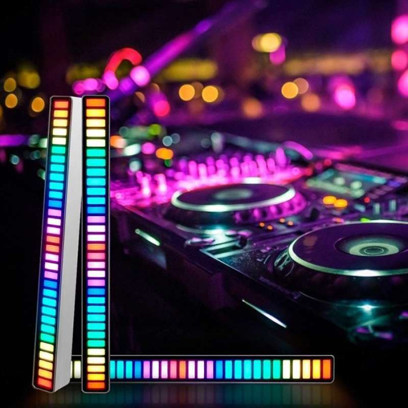 Jual LAMPU LED RGB BAR STRIP SPECTRUM AUDIO INDICATOR MUSIC SOUND ...