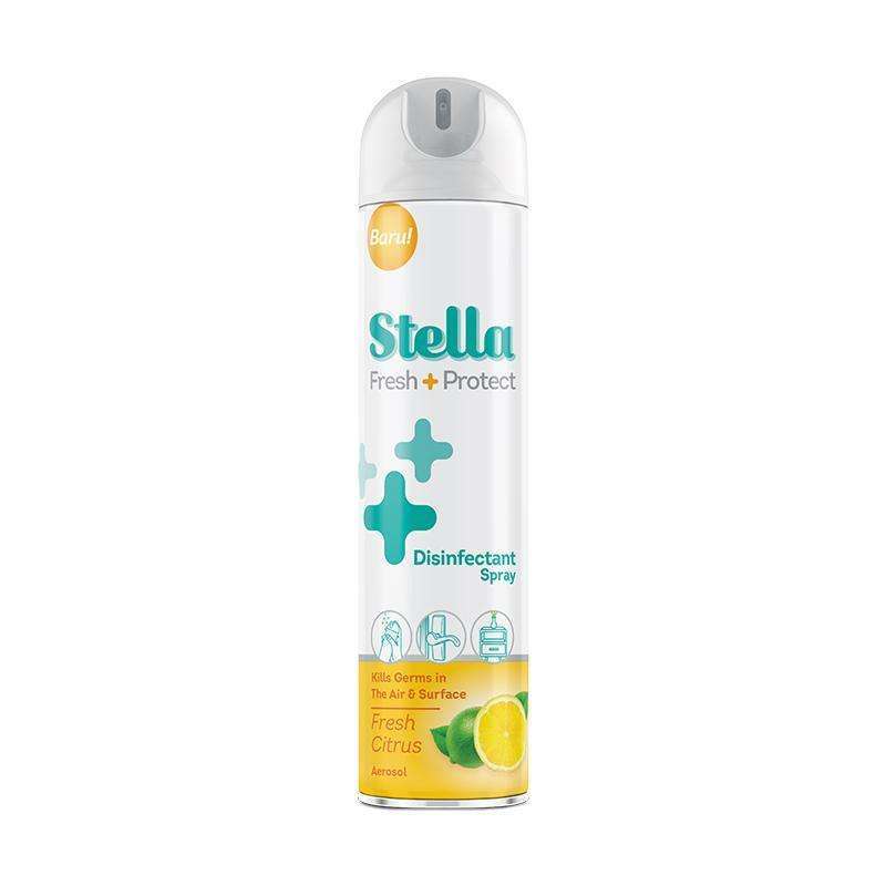 Jual Stella Aerosol Fresh + Protect Disinfectant Spray Fresh Citrus ...