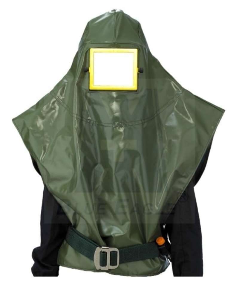 Jual Baju Pelindung Sandblasting / Safety Sandblast hood Blue Eagle ...