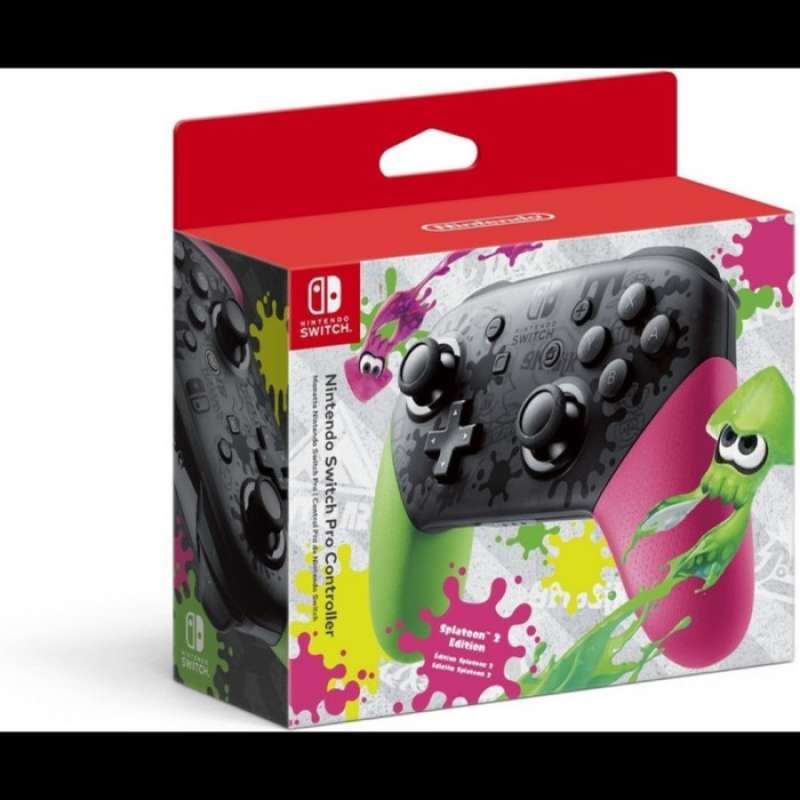 Jual BEST PROMO NINTENDO SWITCH PRO CONTROLLER SPLATOON di Seller ...