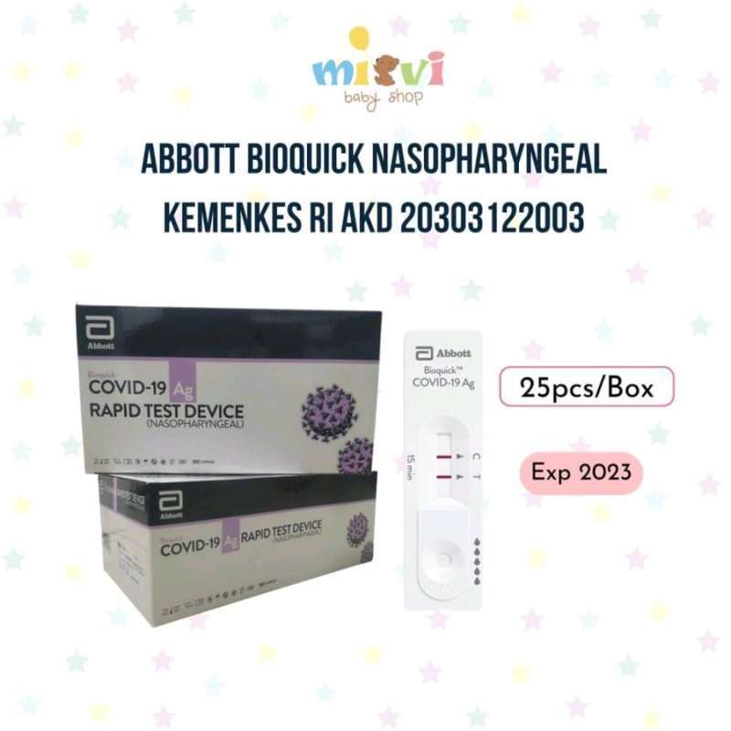 Jual Abbott Bioquick Nasopharyngeal Antigen Test Device di Seller MIVI ...