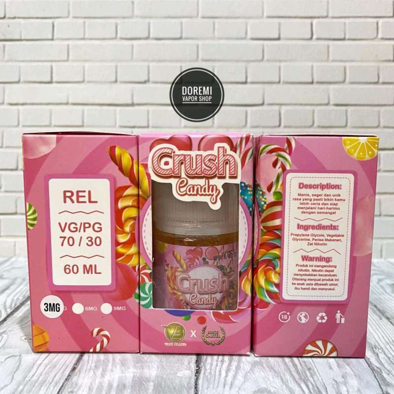 Jual Free Base crush candy 60ML di Seller DOREMIVAPORSHOP - Gedong ...