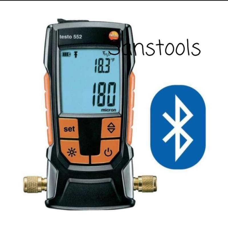 Jual testo 552 digital vacuum gauge with bluetooth vakuum gage Original ...