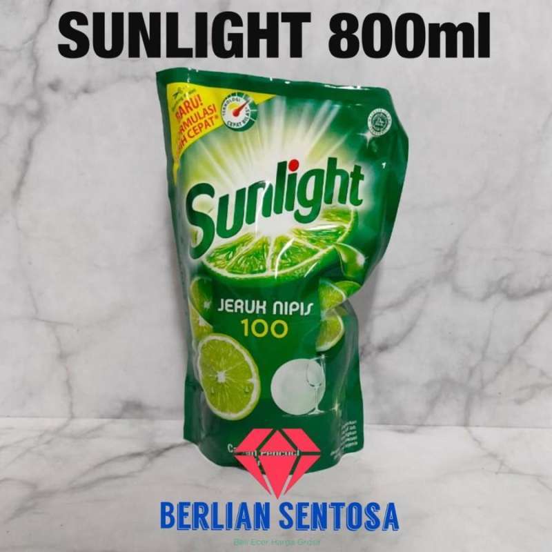 Jual sunlight sabun cuci piring 800ml di Seller Toko Berlian Sentosa ...