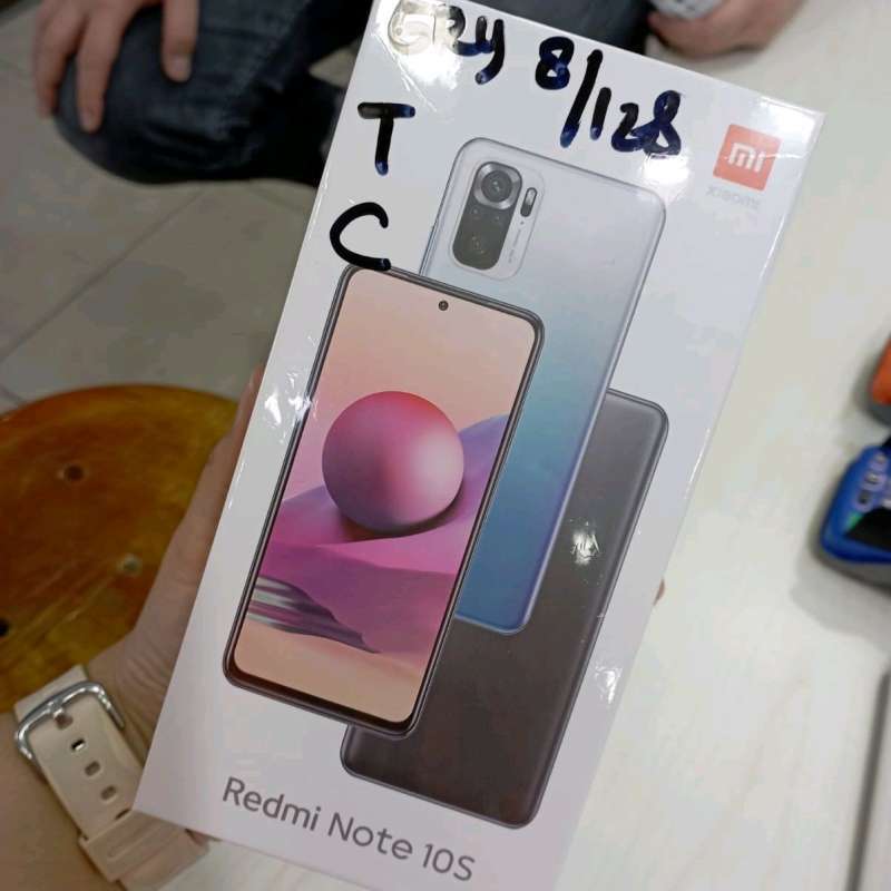 Jual HP REDMI NOTE 10S - 8/128 Biru di Seller pyramid - ROCK XIAOMI ...