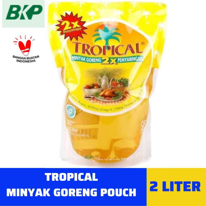 Jual TROPICAL Minyak Goreng Pouch 2 Liter ( 1 dus / 6 pcs ) di Seller AVISTORE - Jaka Sampurna ...