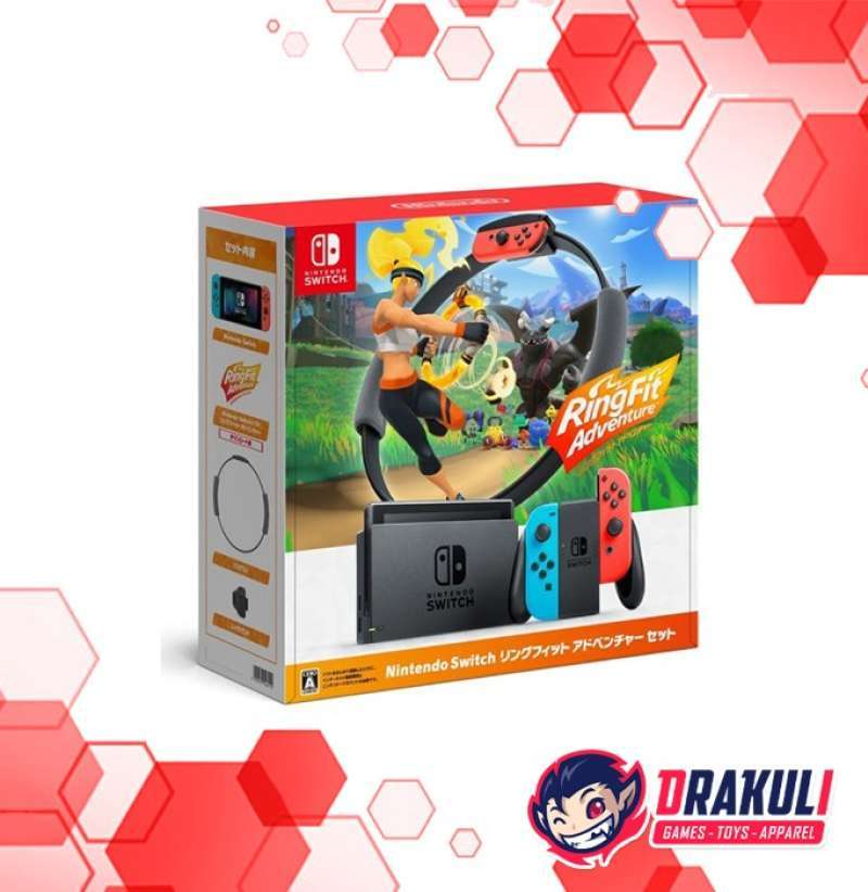 Jual BEST PROMO Nintendo Switch Console Ring Fit Adventure Set (Asia ...