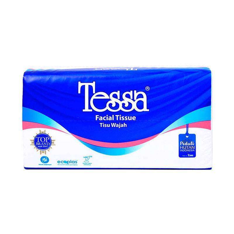 Promo Tissue Tessa Natural Soft Tissue Wajah [250 Sheet/ 2 Ply] Diskon ...