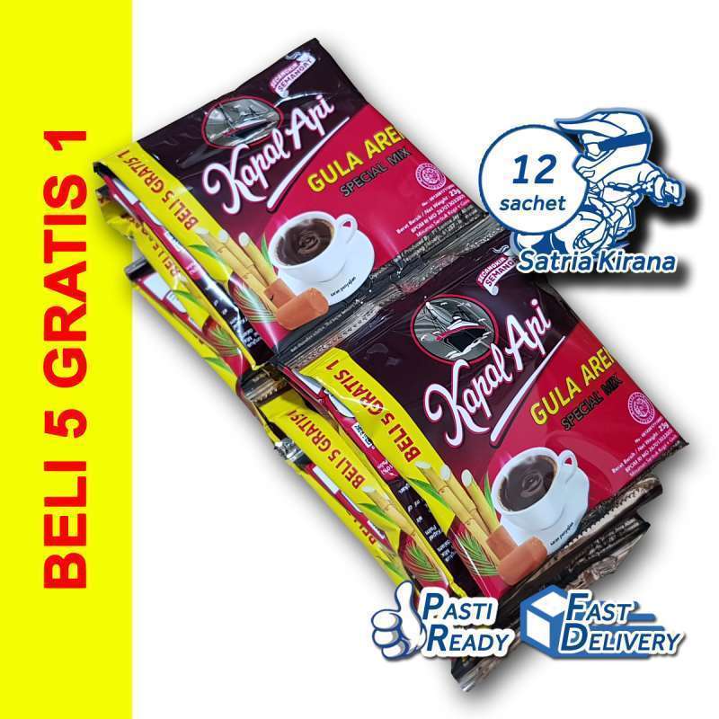 Promo Kapal Api Kopi Gula Aren Special Mix [23 gr x 10 sachet | 1 ...
