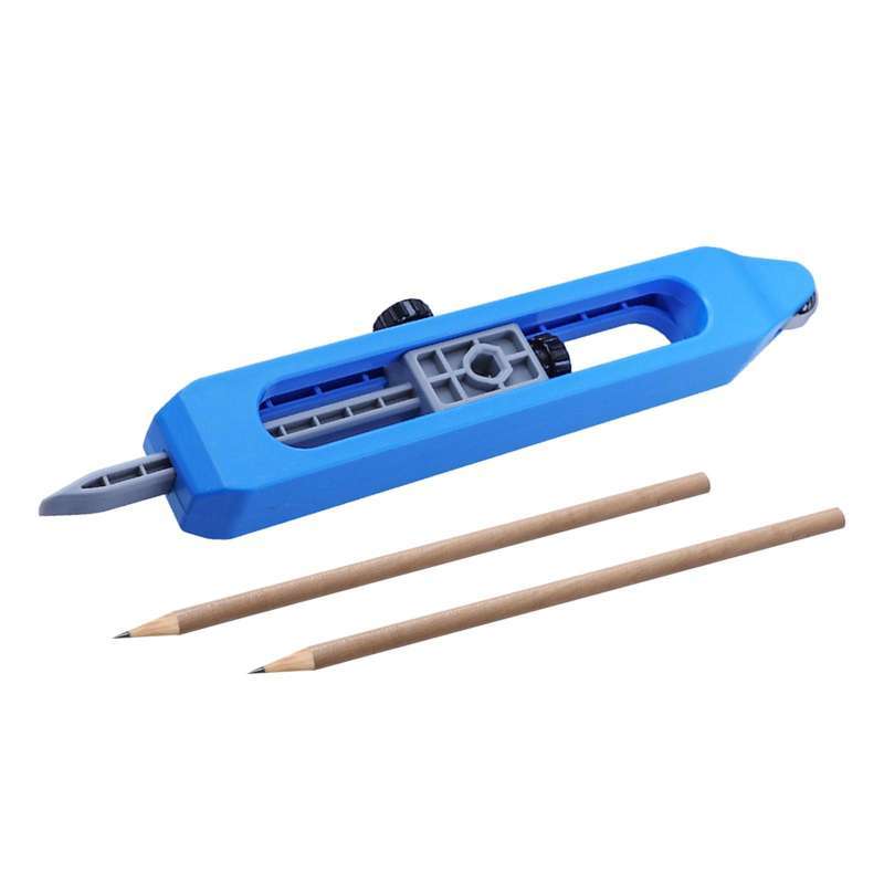 Jual Adjustable Profile Scribing Ruler Measuring Gauge Irregular Shape ...