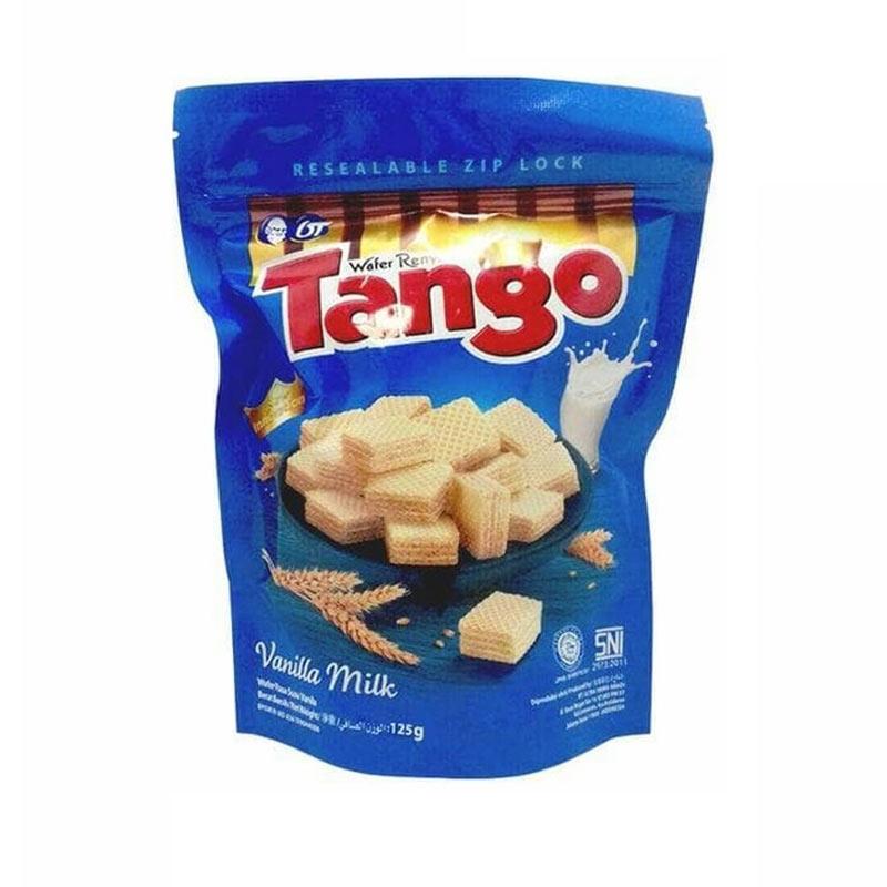 Jual TANGO Vanilla Biscuit Wafer [125 g/ Pouch] di Seller Sumarno mart ...