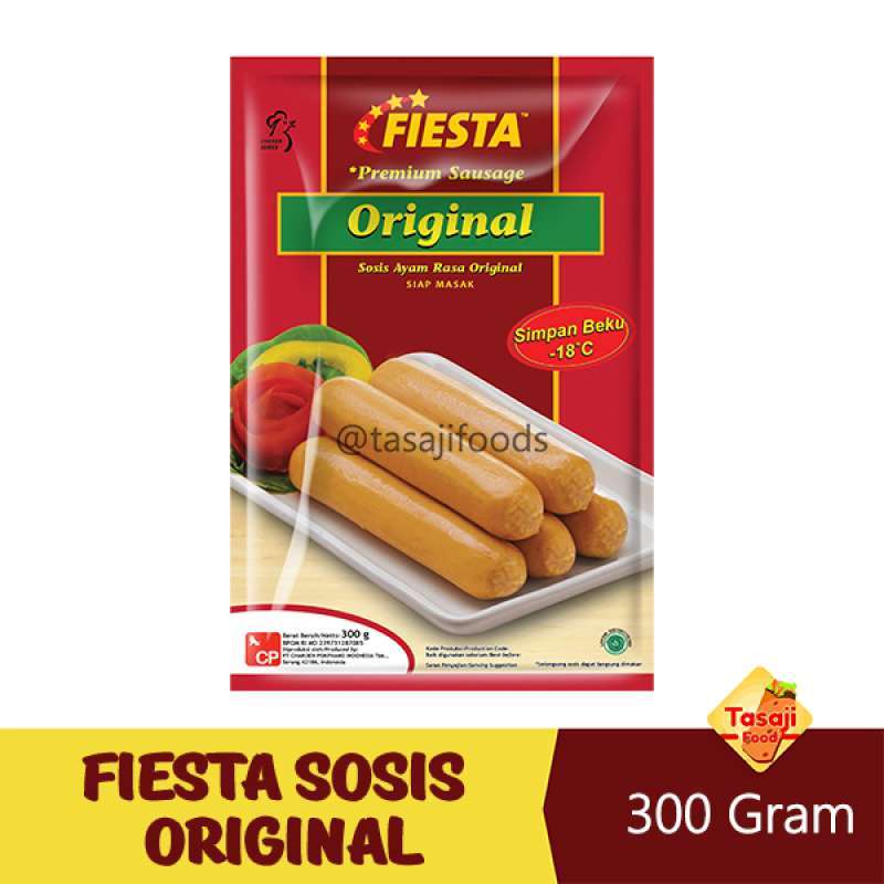Jual Fiesta Sosis Original 300 Gram di Seller Tasaji Food - Mustika ...