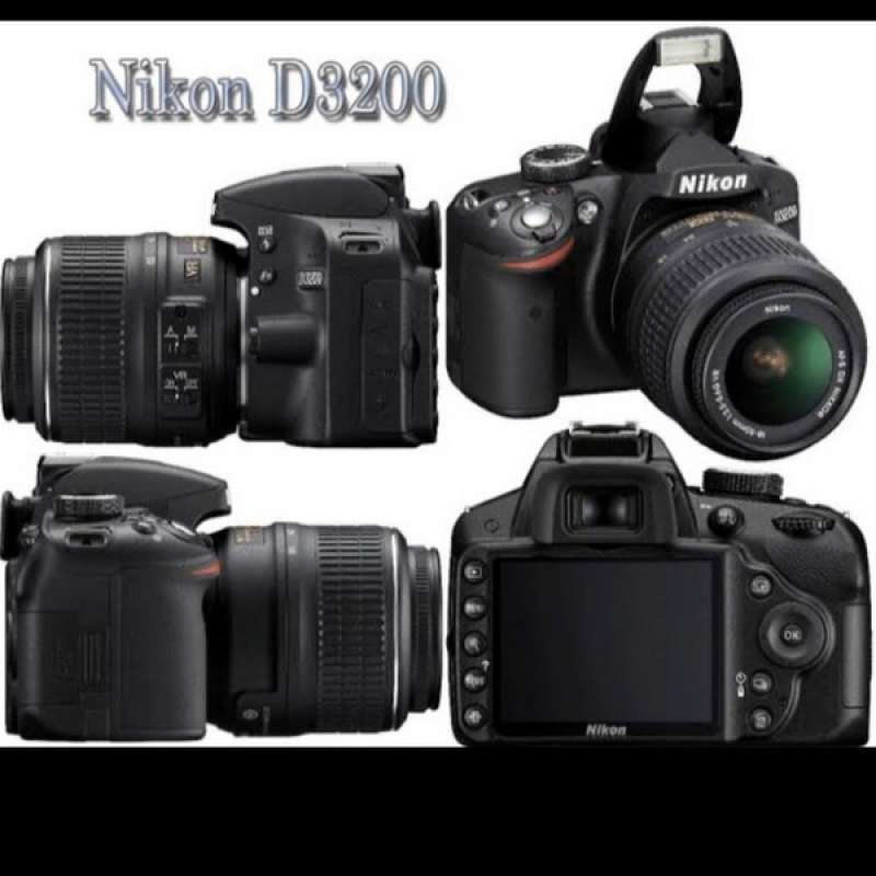 Jual Nikon D3200 Kit 18-55Mm Kamera Dslr di Seller Cute Boys Shop - | Blibli