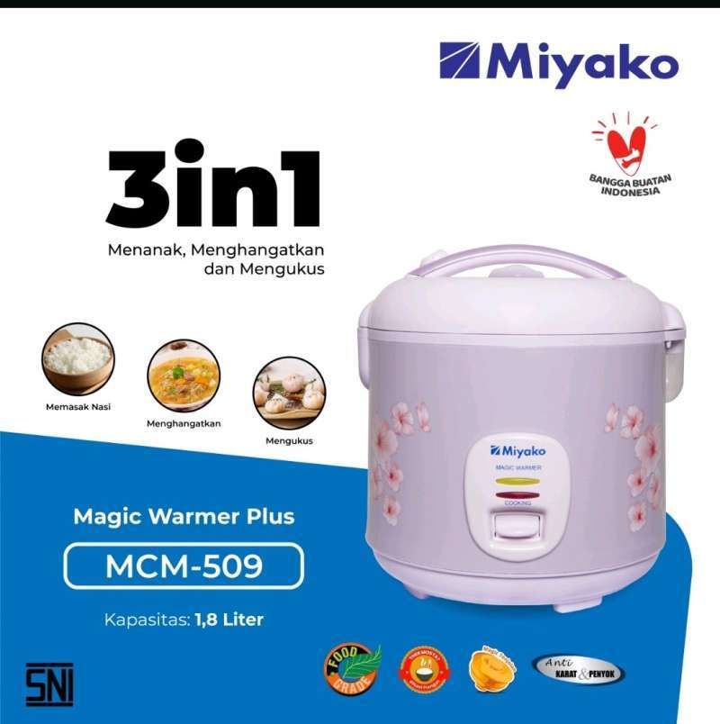 Jual Magic Com Miyako Mcm-509 Magic Warnet Plus Di Seller Toko Chiachia ...