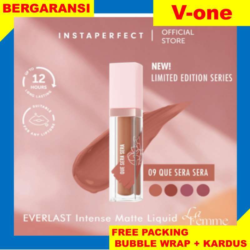 Jual Limited Edition Wardah Instaperfect Everlast Intense Matte Liquid ...