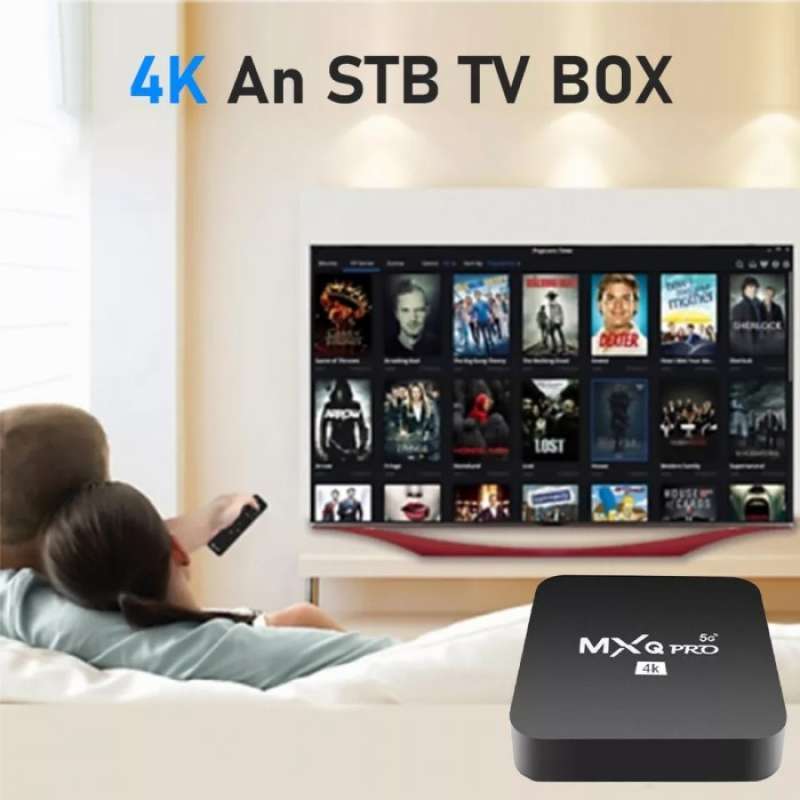 Jual TV BOX CERDAS JARINGAN WIFI 5G HOME DUAL FREKUENSI 4K SET 1GB-8GB ...