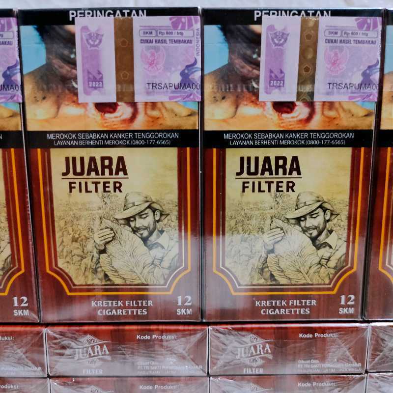 Jual Rokok Juara Filter 12 Batang Di Seller Sungai Yordan - Johar Baru ...