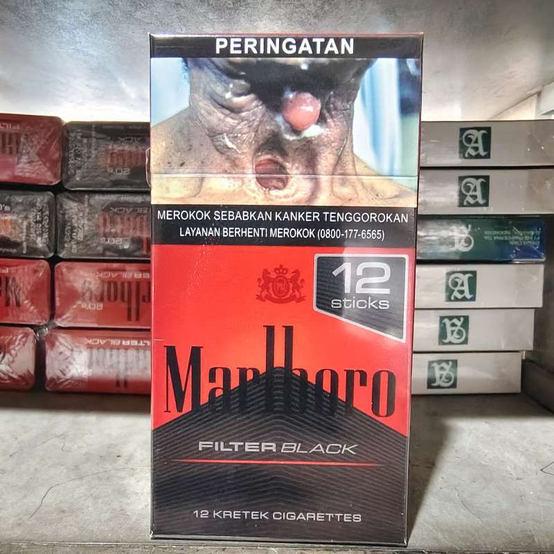 Jual Rokok Marlboro Filter Black 12 Di Seller Pasaraya Krian - Gamping ...