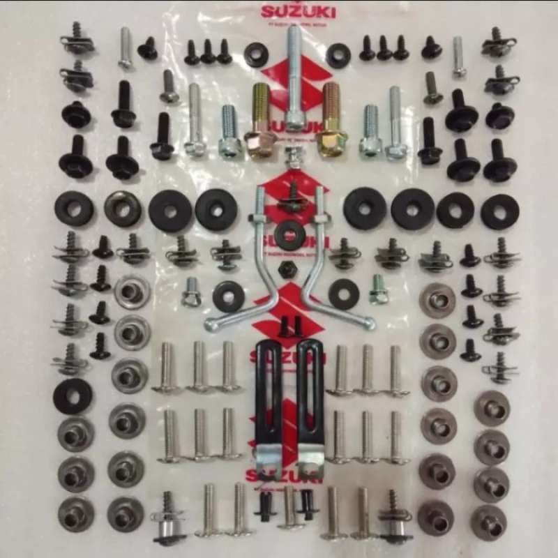 Jual baut lengkap full body set satria 2tak di Seller Baut pass ...