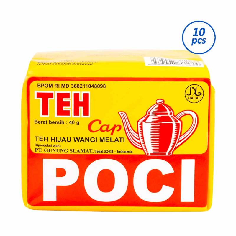 Jual Teh Cap Poci Loose Tea Kuning Teh Seduh [40 g/ 10 pcs] di Seller ...