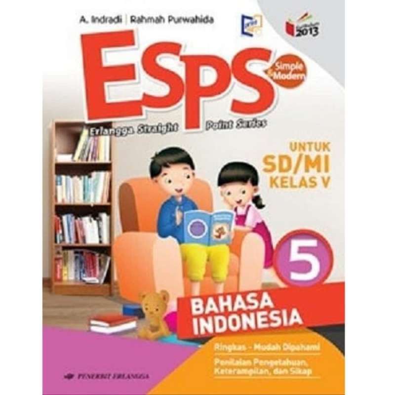 Promo Original ESPS Bahasa Indonesia Kelas 5 SD MI Erlangga Buku Sd Kelas 5 Diskon 4% di Seller ...