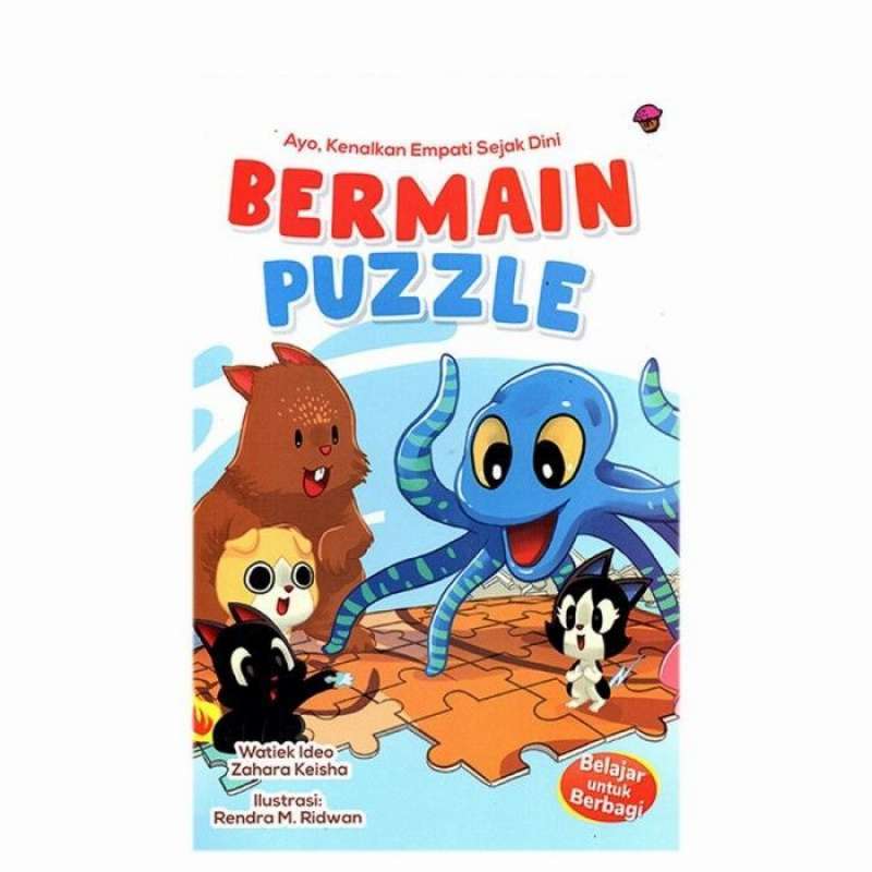Promo Original Ayo Kenalkan Empati Sejak Dini:bermain Puzzle Buku Komik ...