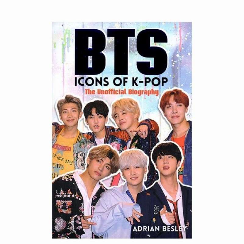 Promo Original Bts:icons Of K - Pop - The Unofficial Biography Buku ...