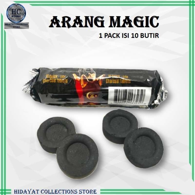 Promo Arang Magic Arang Batok Arang Buhur Arang Briket Arang Shisha ...