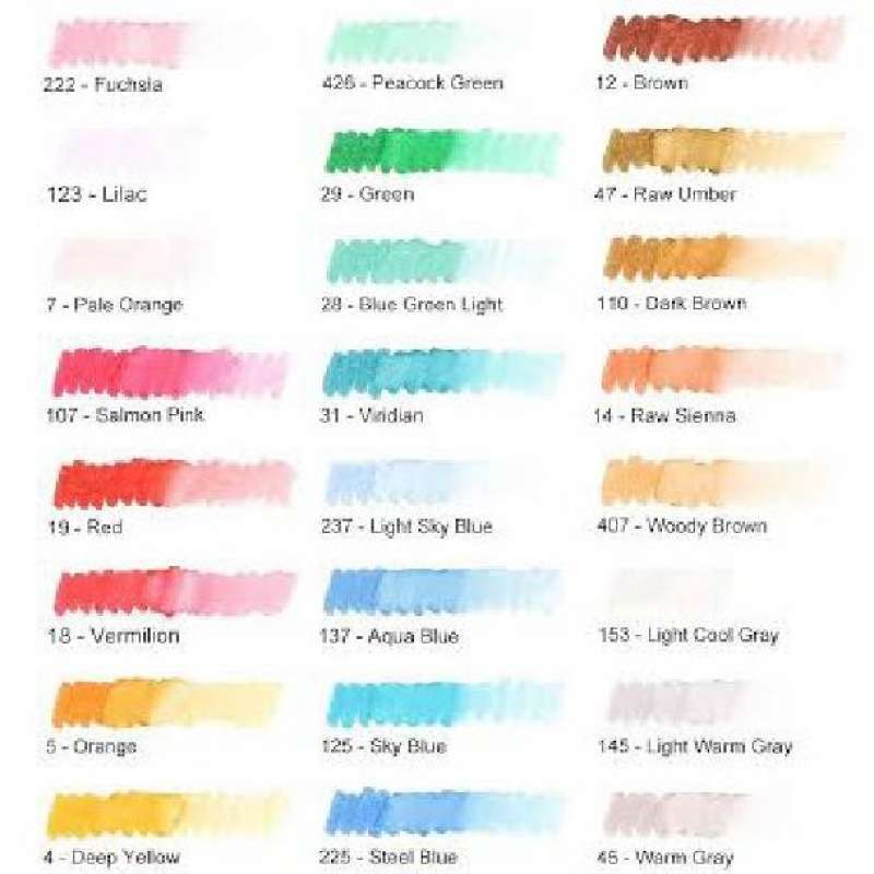 Jual Sakura Koi Coloring Brush Pen Spidol Warna Kuas Lukis Kaligrafi ...