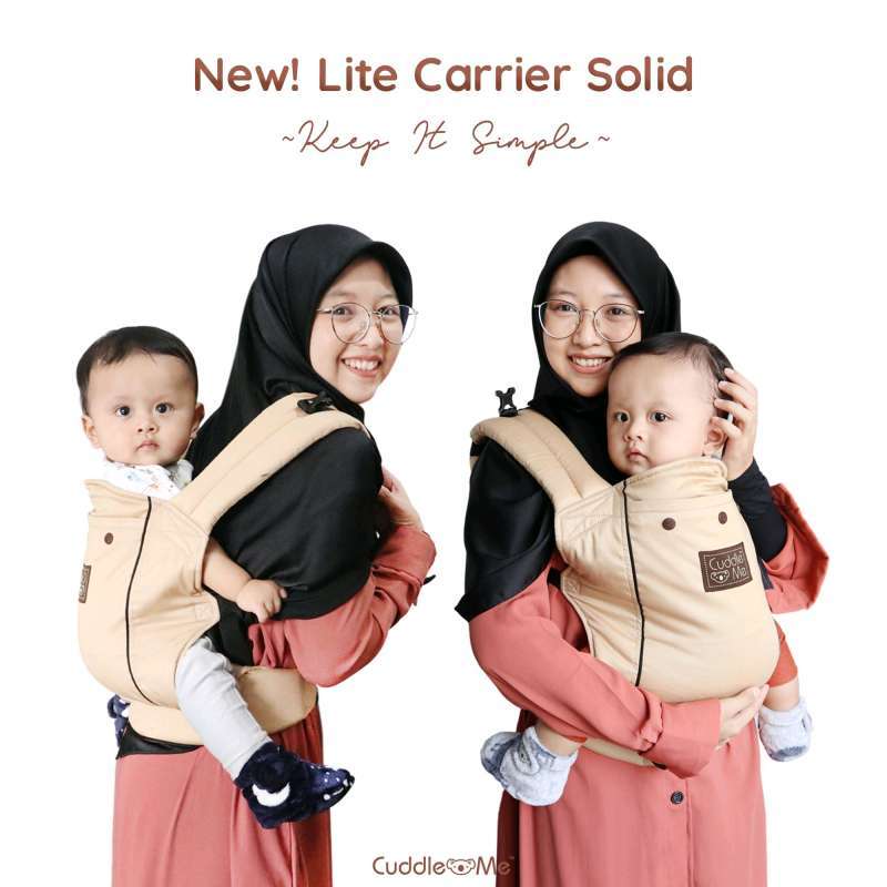 Jual Cuddle Me Lite Carrier Solid Polos Gendongan Bayi Cuddleme Size ...