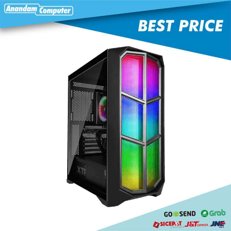 Jual Casing Cube Gaming ALUNDRA RGB LED PC Case Komputer di Seller ...