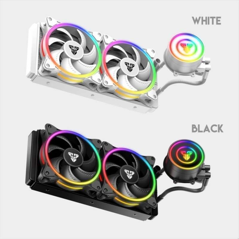Promo Fantech Polar LC240 AIO ARGB - CPU Liquid Cooler Fan 240mm ...
