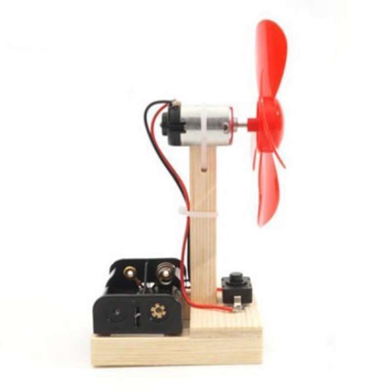 Promo 10xDIY Electric Fan Model Science Toys Physics Experiment Student ...