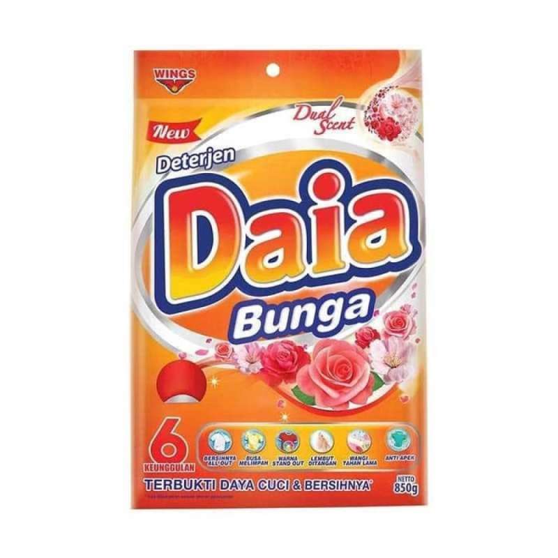 Jual DAIA DETERJEN 850gr / DAIA DETERGENT / DETERGENT DAIA - BUNGA di ...