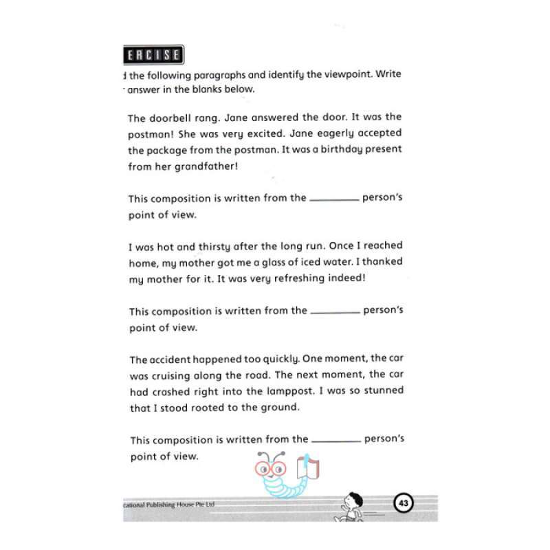 Promo Original I'm The Best In English Composition Writing P3 Buku ...