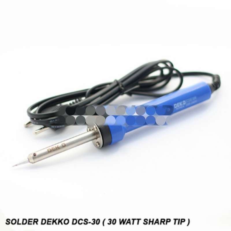 Jual solder dekko deko dcs30 dcs-30 30watt sharp tip ujung lancip di Seller Berkah_ shop ...