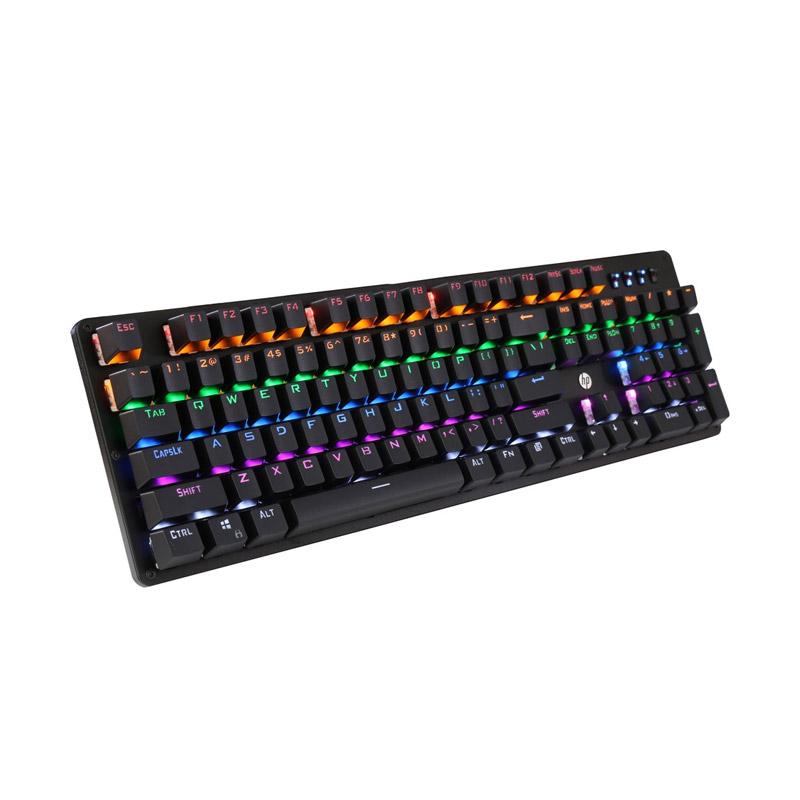 Jual HP GK100 Mechanical Keyboard Hitam di Seller SET Gaming Gear ...