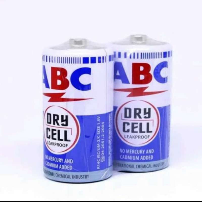Jual Baterai Abc Besar Biru R20 Isi 2 Pcs /Baterai Radio/Baterai Senter ...