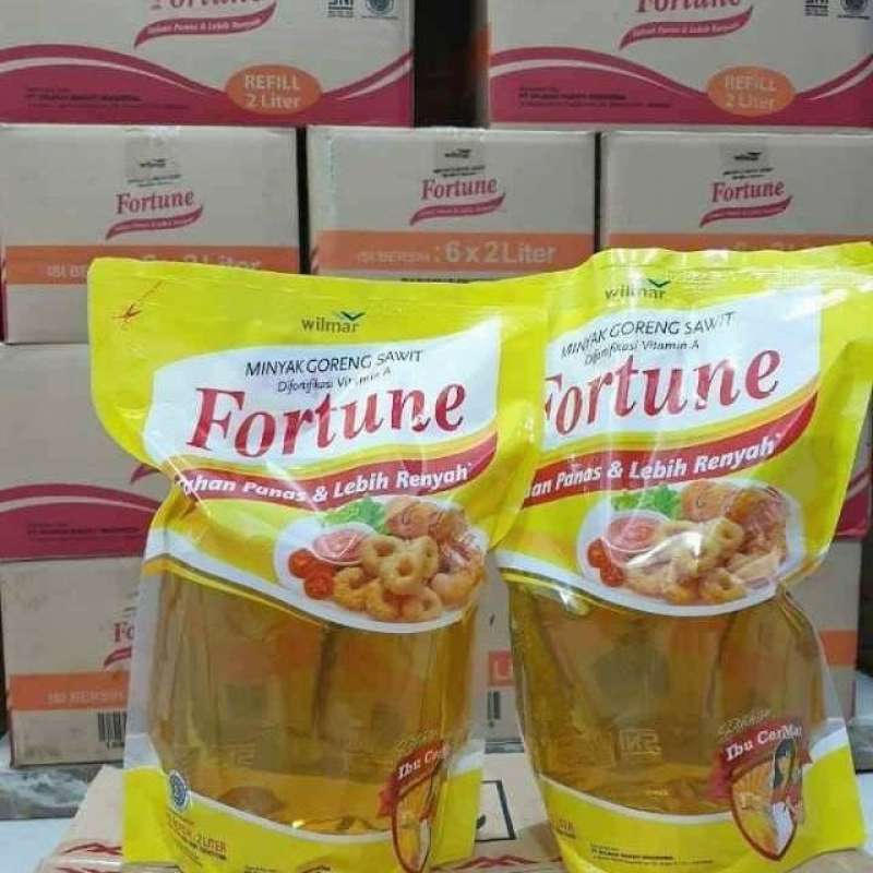 Jual Fortune Minyak Goreng Refill 2 liter di Seller tokopelanginicer ...