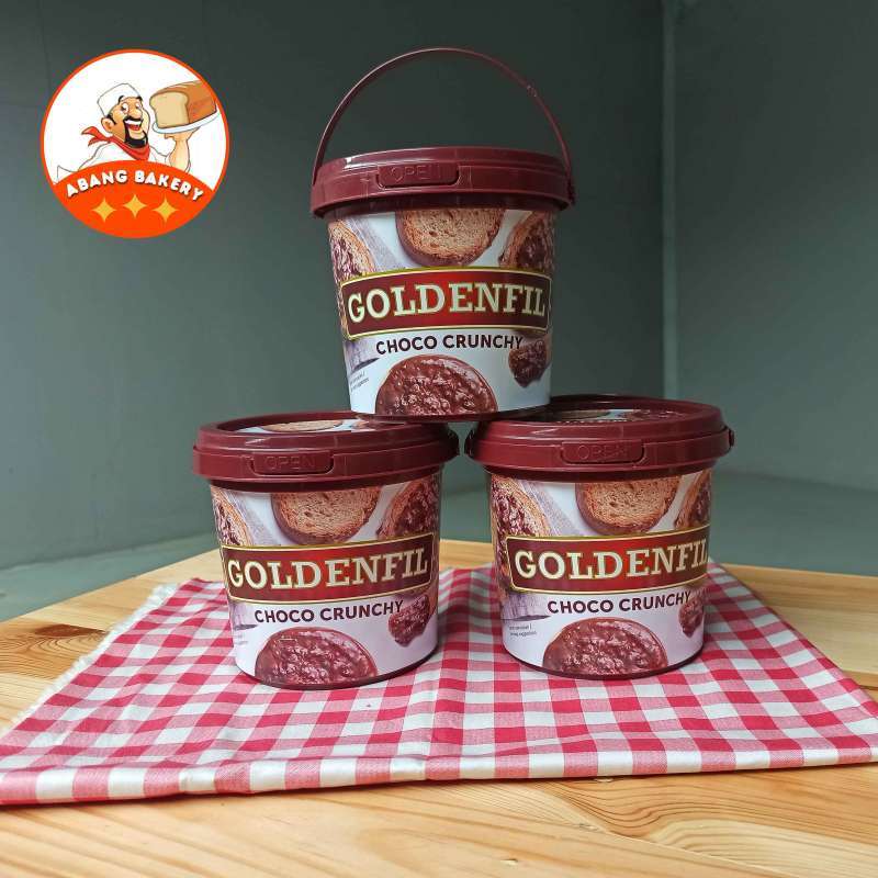 Promo Supplier UMKM| Goldenfil Choco Crunchy | Selai Roti Coklat ...
